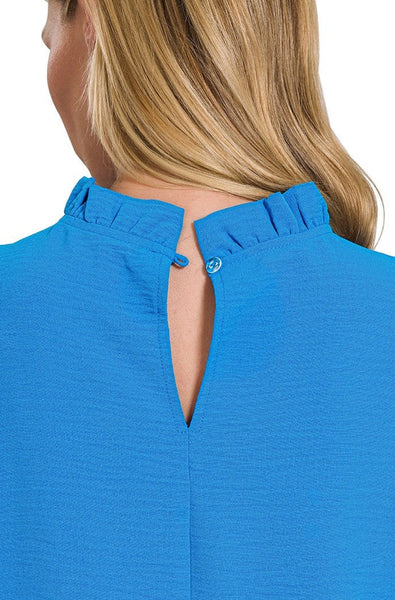 Frills So Good Blouse | Blue | Sole Valley